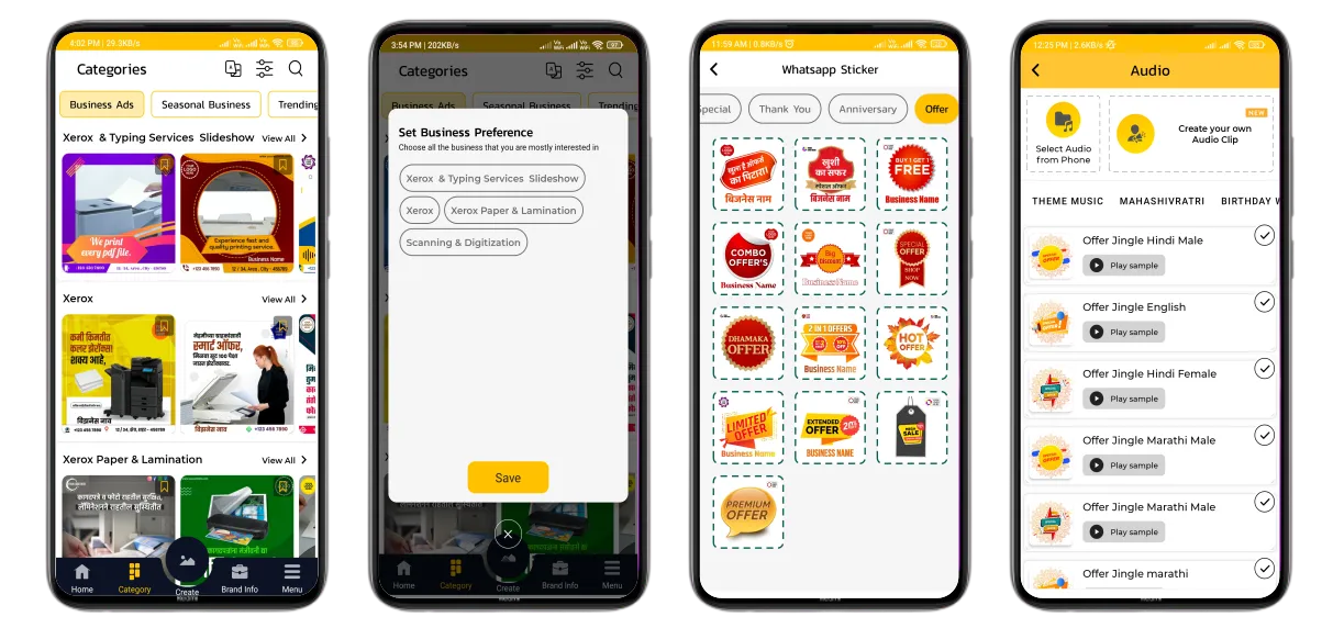 Xerox business Business ads , banners, posters for free on AdBanao app